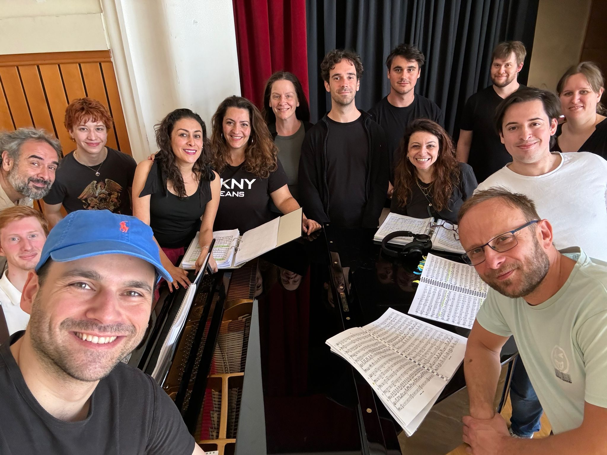 Probenstart der österreichischen Erstaufführung von "I pazzi per ...